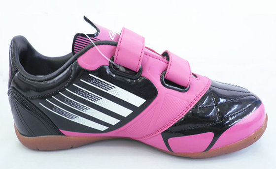 girls pink Childrens Soccer Shoes Waterproof for Firm-Ground