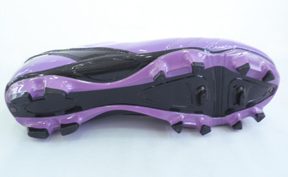 Customized Purple Wholesale Soccer Shoe Environmental for boys