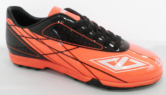 Breathable Messi Soccer Shoes PVC Uppe Rubber Stud Outsole For Men