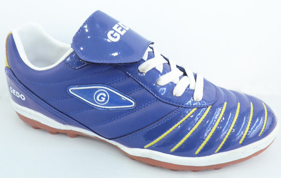 Famous Brand Mens Soccer Turf Shoes blue indoor with Freestyle