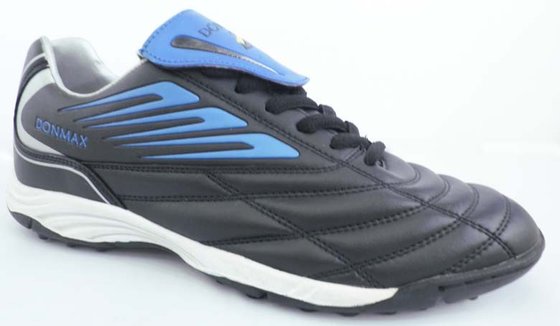 Black Mens clearance soccer shoes Professional for hard ground