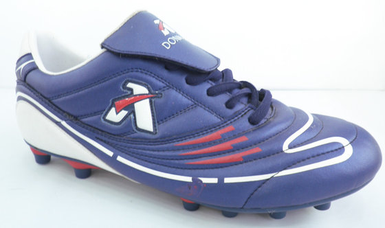 Customization PU Mens Football Boots / purple Indoor Turf Soccer Shoes
