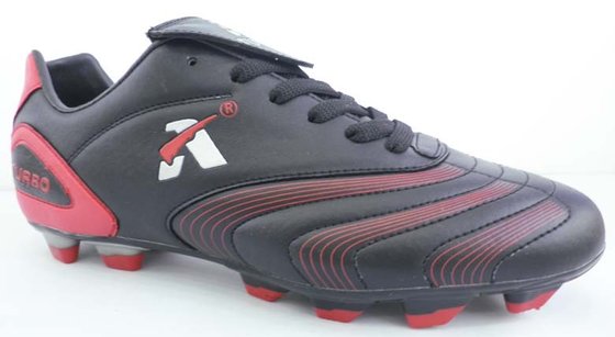 Mens Football Boots for hard ground , PU Upper Material