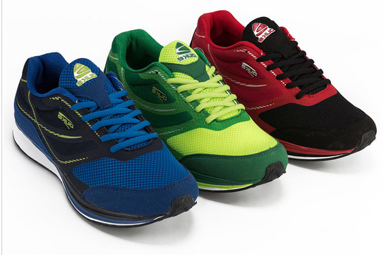 Breathable Sport Running Shoes Colorful For Men / Women / Children