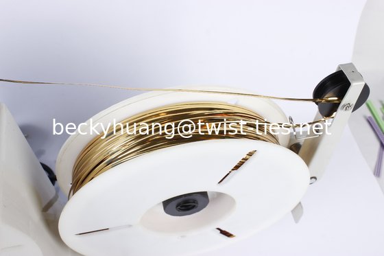 machine for bread twist tie/ golden/ silver twist tie machine