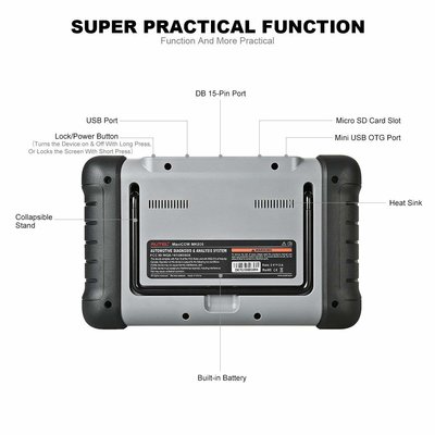 Autel MaxiCOM MK808 OBD2 Diagnostic Scan Tool System
