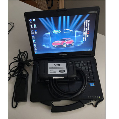 [EU Ship No Tax] Jaguar and Land Rover VCI full set of Automotive Diagnostics Tools with Pansonic CF-53 Laptop