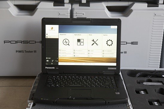 Original Porsche Piwis III Tester Diagnostic Tools PT3G VCI For Porsche