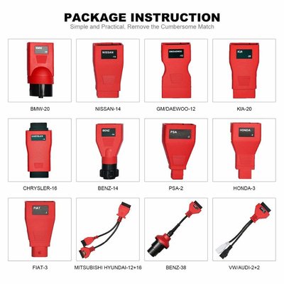 Autel MaxiDAS DS808K with Full Connect Kit (Upgraded Version of DS808, DS708) Automotive OE-Level Diagnostic Tool OBD2 S