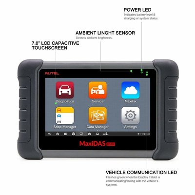 Autel MaxiDAS DS808K with Full Connect Kit (Upgraded Version of DS808, DS708) Automotive OE-Level Diagnostic Tool OBD2 S