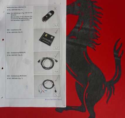FERRARI & MASERATI SD3 Cover SD3 SD2 modes Auto Diagnosis Tester System Tools Complete Kit