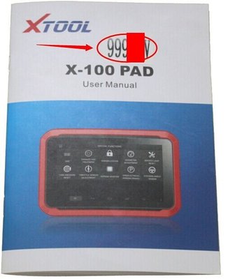 XTOOL X-100 PAD Tablet Key Programmer with EEPROM Adapter Support Special Functions