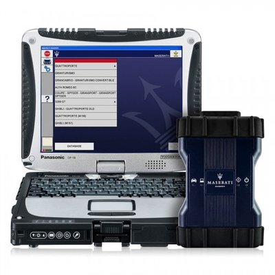 Maserati Diagnosi MDVCI system MDVCI EVO System 2018 New Version with Panasonic CF-19 Completed Set