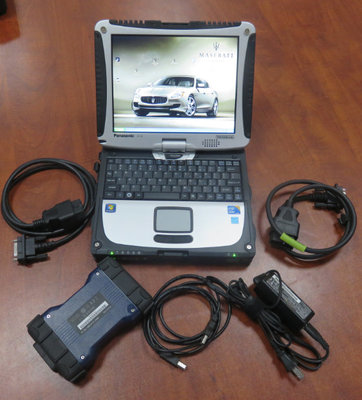 Maserati Diagnosi MDVCI system MDVCI EVO System 2022 New Version with Panasonic CF-19 Completed Set