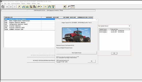 CNH Est DPA 5 Diagnostic Kit 380002884 for New Holland Diesel Engine Electronic Service Tool CNH Agriculture Tractor Con