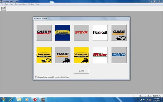 CNH Est DPA 5 Diagnostic Kit 380002884 for New Holland Diesel Engine Electronic Service Tool CNH Agriculture Tractor Con