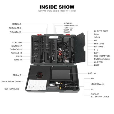 X431 V+ Car Scanner Launch X431 pro3 machine for all cars auto diagnostic tool for sale