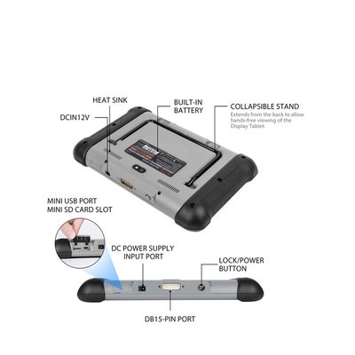Original multi Car Diagnostic Tool autel maxidas ds708 update of Autel ds708 Diagnostic Scanner Autel Maxicom MK906
