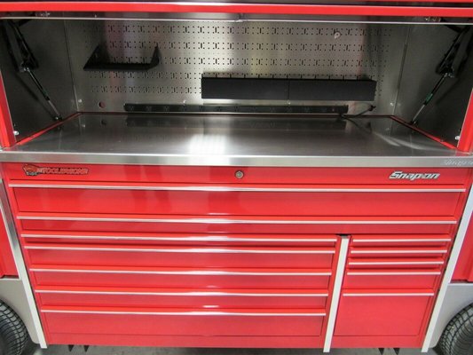 Snap On Candy Apple Red KRLP1032 Triple Bank Pit Box Tool Box TUV Tool Wagon Email:Bolyepotter.devostores@zoho.com,