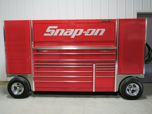 Snap On Candy Apple Red KRLP1032 Triple Bank Pit Box Tool Box TUV Tool Wagon Email:Bolyepotter.devostores@zoho.com,