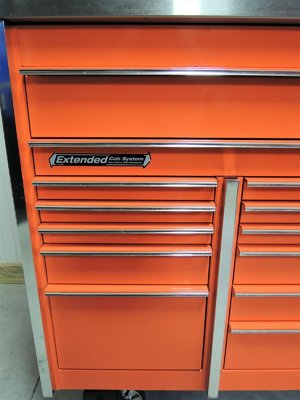 Snap On Orange KRL1023 Tool Box, Stainless Steel Top & Hutch Contat Email:Bolyepotter.devostores@zoho.com