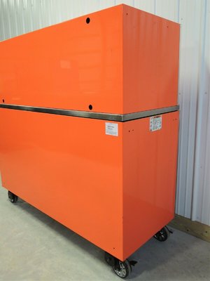 Snap On Orange KRL1023 Tool Box, Stainless Steel Top & Hutch Contat Email:Bolyepotter.devostores@zoho.com