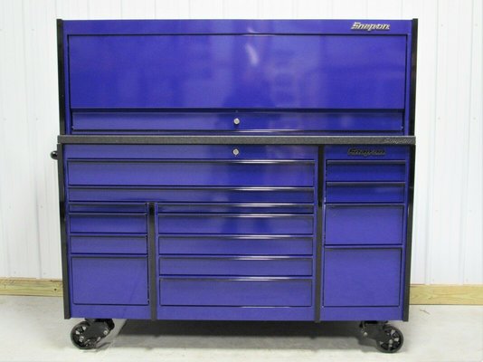 Snap On Purple KMP1163 Tool Box, Armor Edge Top & Hutch Contact Email:Bolyepotter.devostores@zoho.com,
