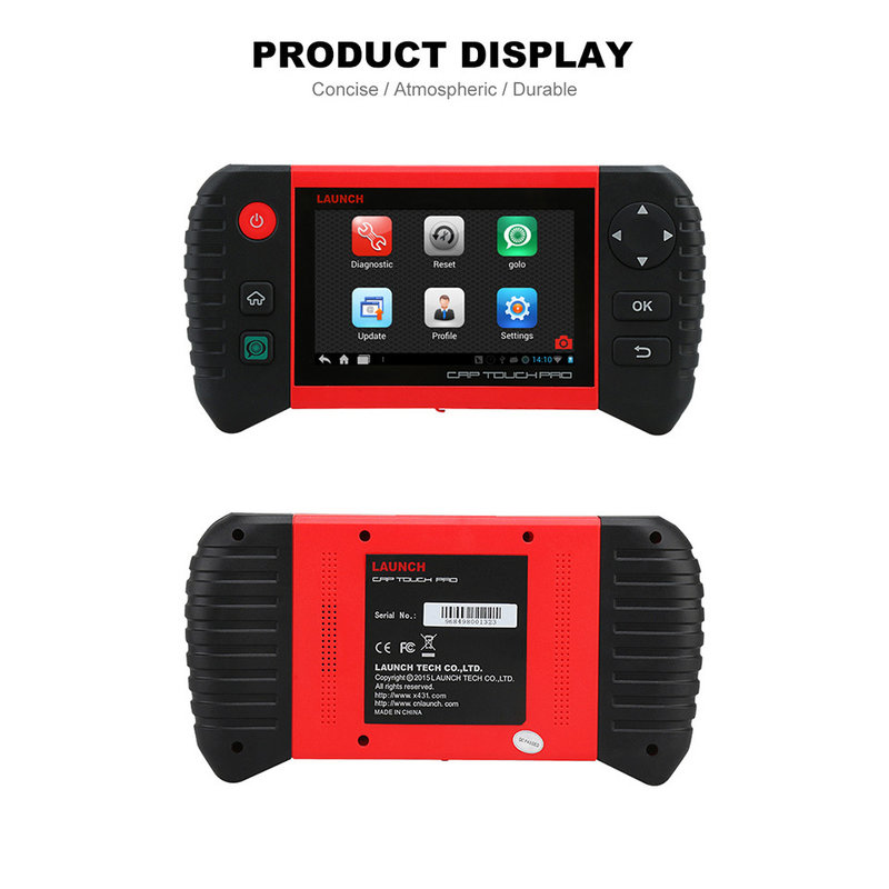 Launch CRP Touch Pro Full System Diagnostic EPB/DPF/TPMS/ Service Reset /Wi-Fi Update Online