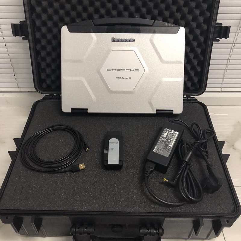 Porsche Piwis Tester III diagnostic Panasonic CF54 Piwis3 PT3G Ver 37.250.020 Contact WhatsApp: +447498081417