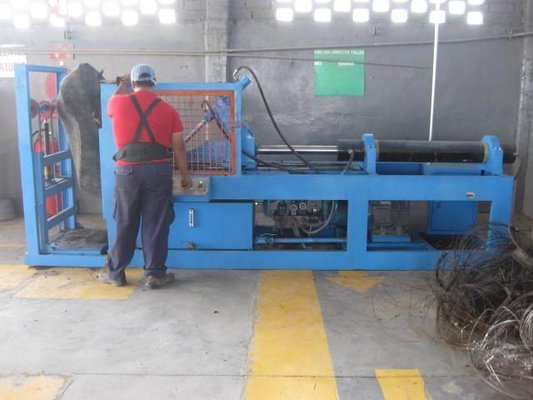 Fine Wire Drawing Machines , Rubber Wire Puller Machine Energy Saving