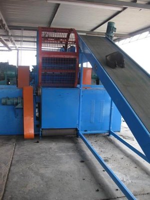 Rubber Powder Tire Shredder Machines Production Line For 80 Mesh