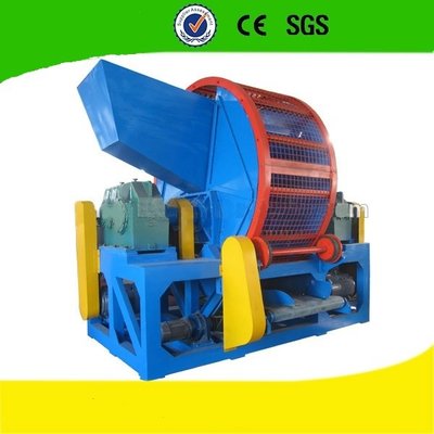 Energy Saving Tire Shredding Equipment High Shaft Speed For Outside