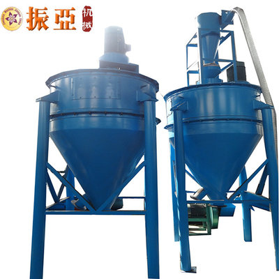 Rubber Fiber Separator Waste Tyre Recycling Line Grinder Pulverization