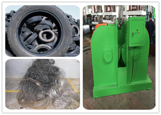 Truck Tire Multi Wire Drawing Machine 15Kw Waste Tyre Recycling