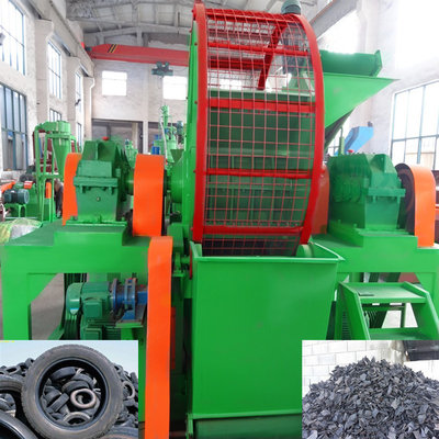 Scrap Tyre Shredding Machines For Crusher Rubber 20 Pcs Blades