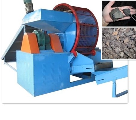 Protable Tire Shredder Machine Recycling Plant For Rubber Products