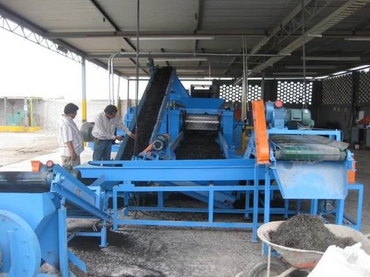 Eco Friendly Shredder Waste Tire Recycling Plant Making Crumb Rubber