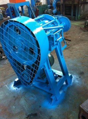 Rubber Crumb Waste Tire Recycling Plant Equipment Double Shaft Shredders