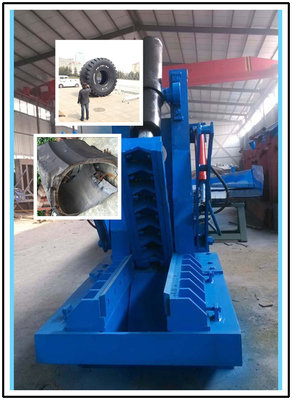 Tire Recycling Rubber Cutting Equipment Truck Tyre Sidewall Cutter