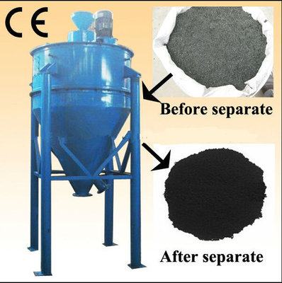 Fiber free tdf fiber removed separator rubber crumb system tire recycling plant