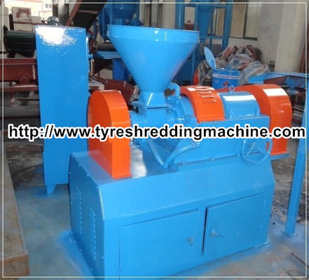 0.75Kw Heavy Duty Tire Grinding Machine Rubber Mill Grinder Pulverizer