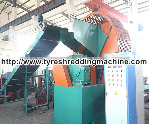 Scrap Tire Recycling Machine / Tyre Waste Recycling Plant CE Approved