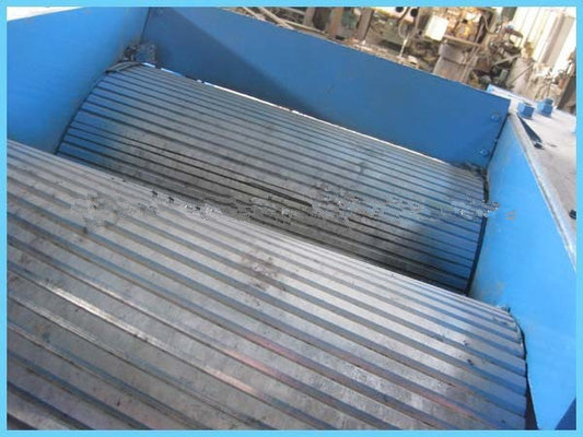 Harden Gears Rubber Granulators Tyre Powder Production Electric Control
