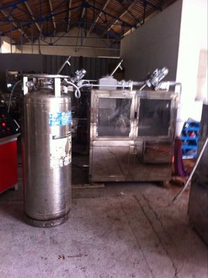 45/55KW EVA PP fineness powder cryogenic pulverizer machine  Liquid nitrogen grinding  100-600mesh   ultrafine grinder