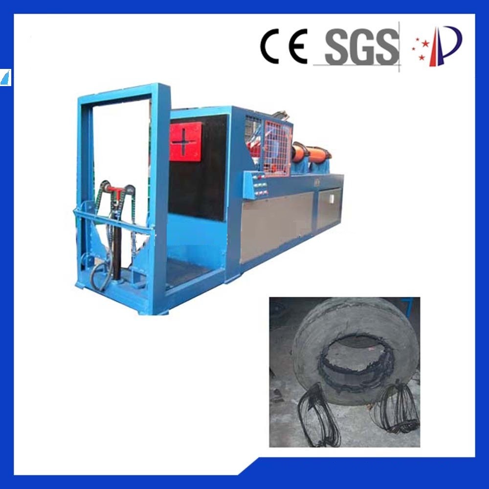 Single Tire Wire Pulling Machine Wire Drawer Tire Recycling Machine