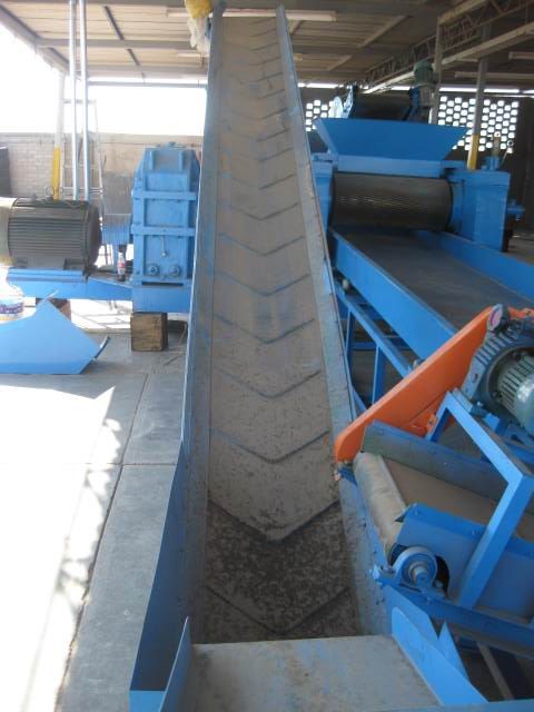 Rubber Granules Tire Recycling Machine , Plastic Pulverizer Machine