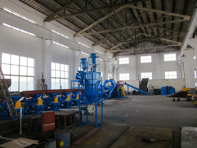 Waste Tire Recycling Machine Rubber Powder Production Line Semi Automatic
