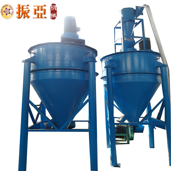 Rubber Fiber Separator Waste Tyre Recycling Line Grinder Pulverization