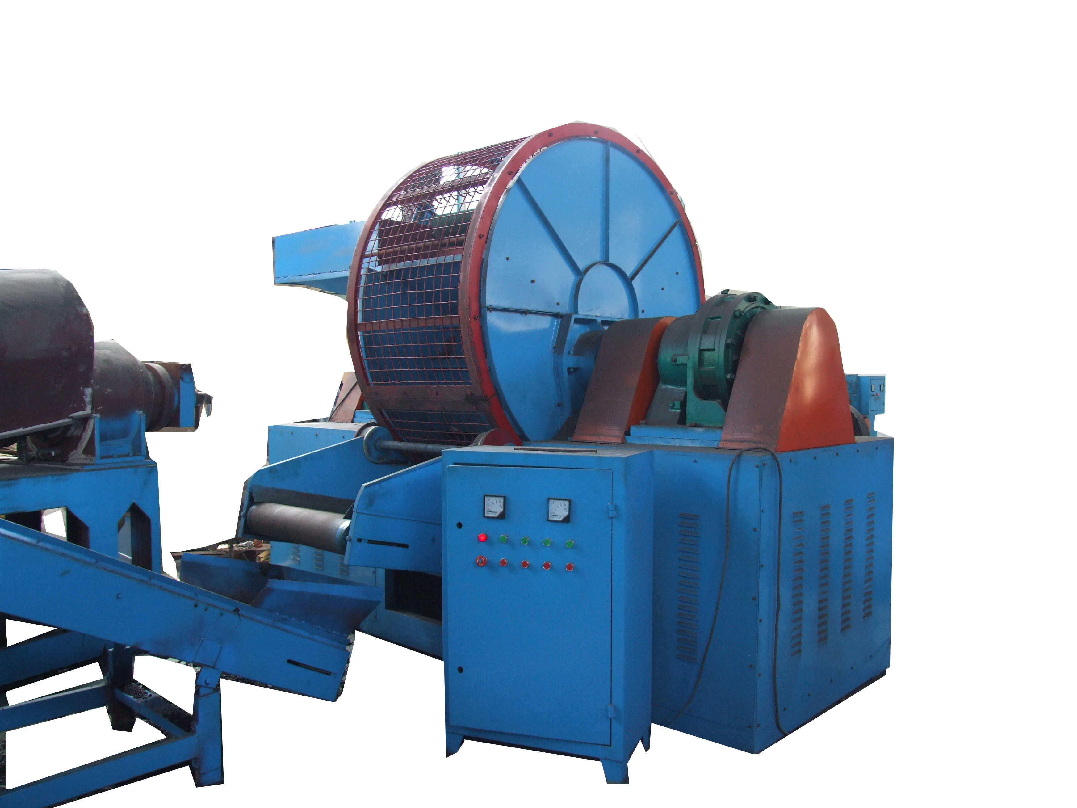 Rubber Powder Tire Shredder Machines Production Line For 80 Mesh