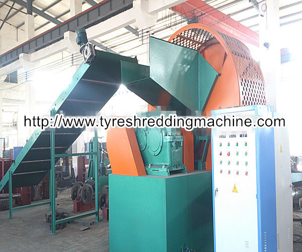 Powder Rubber Granulator Equipment , Recycling Granulator With 1.5kw